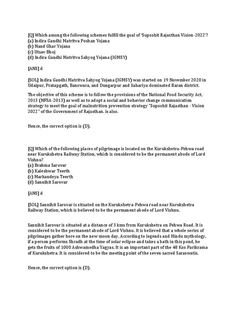 IAS Prelims Sample Question Paper | PDF | Sustainability | Oceans