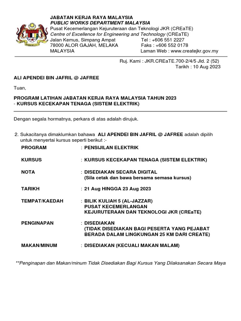 Surat Jemputan | PDF