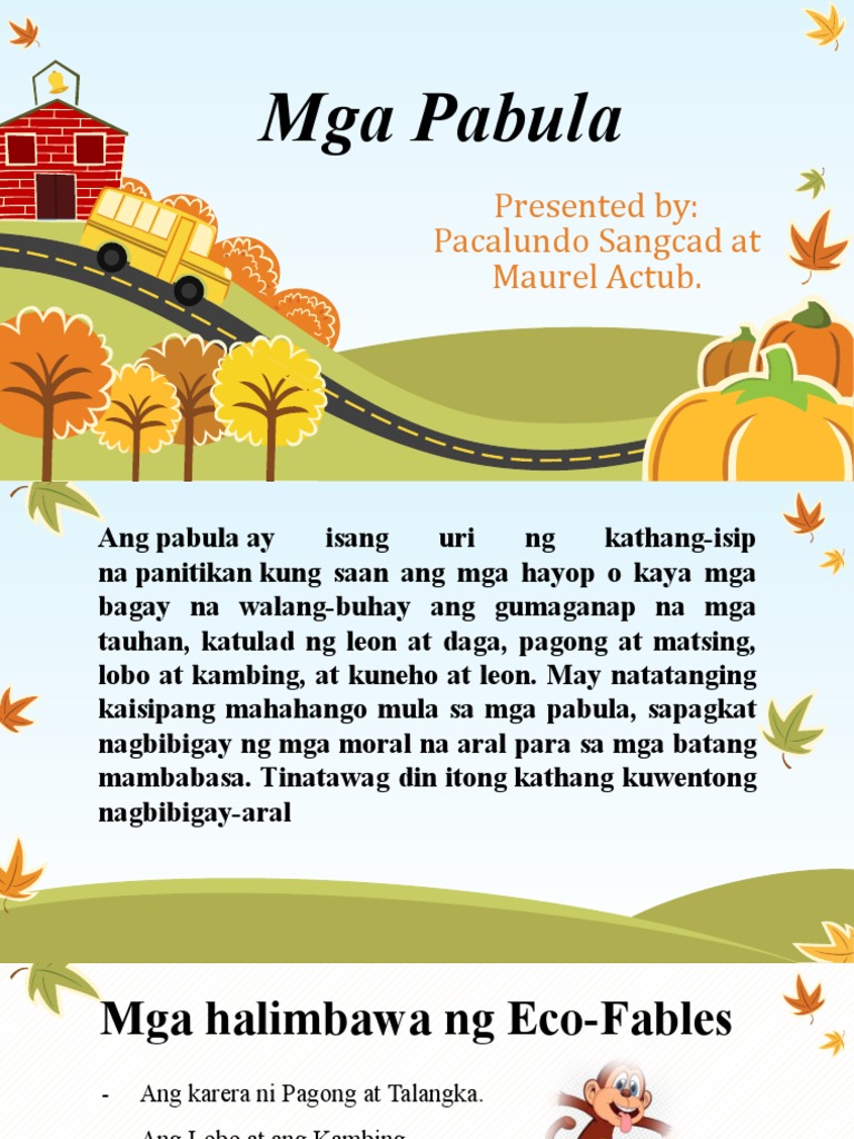 Mga Pabula GEC 12 | PDF