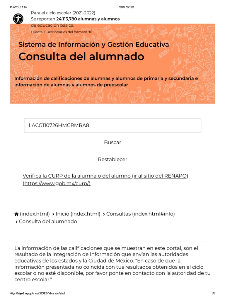 SEP _ SIGED 1 | PDF