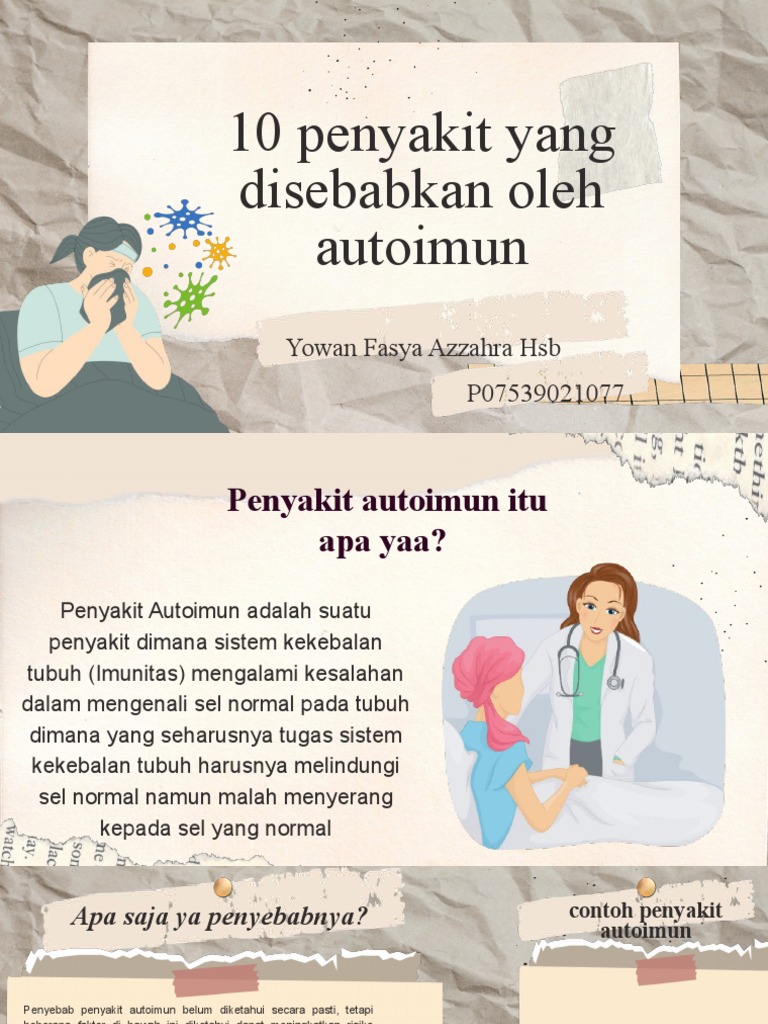 Penyakit Autoimun dan Penyebabnya | PDF | Pengembangan Diri | Sains ...