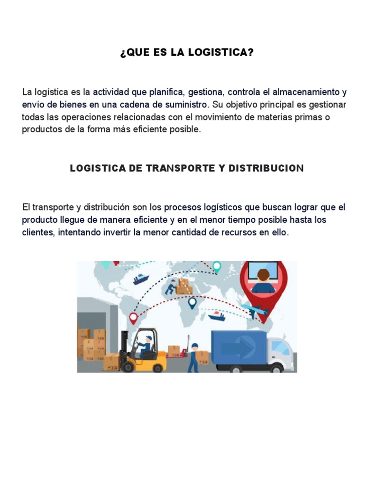 LOGISTICA | PDF