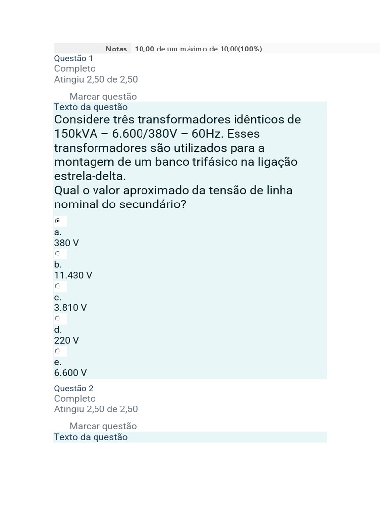 Prova Energias Renováveis | PDF