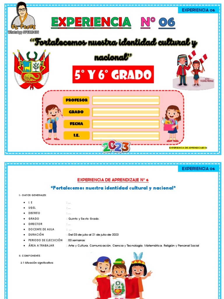 Fortaleciendo la Identidad Cultural Nacional | PDF