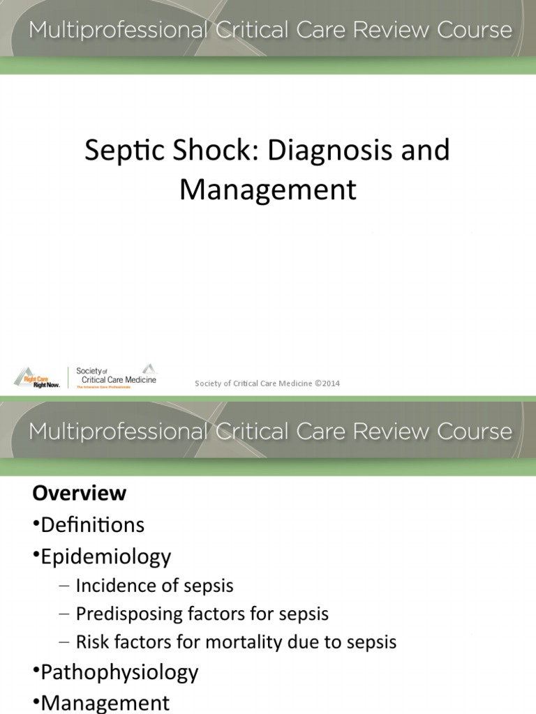 19 Septic Shock | PDF | Sepsis | Shock (Circulatory)