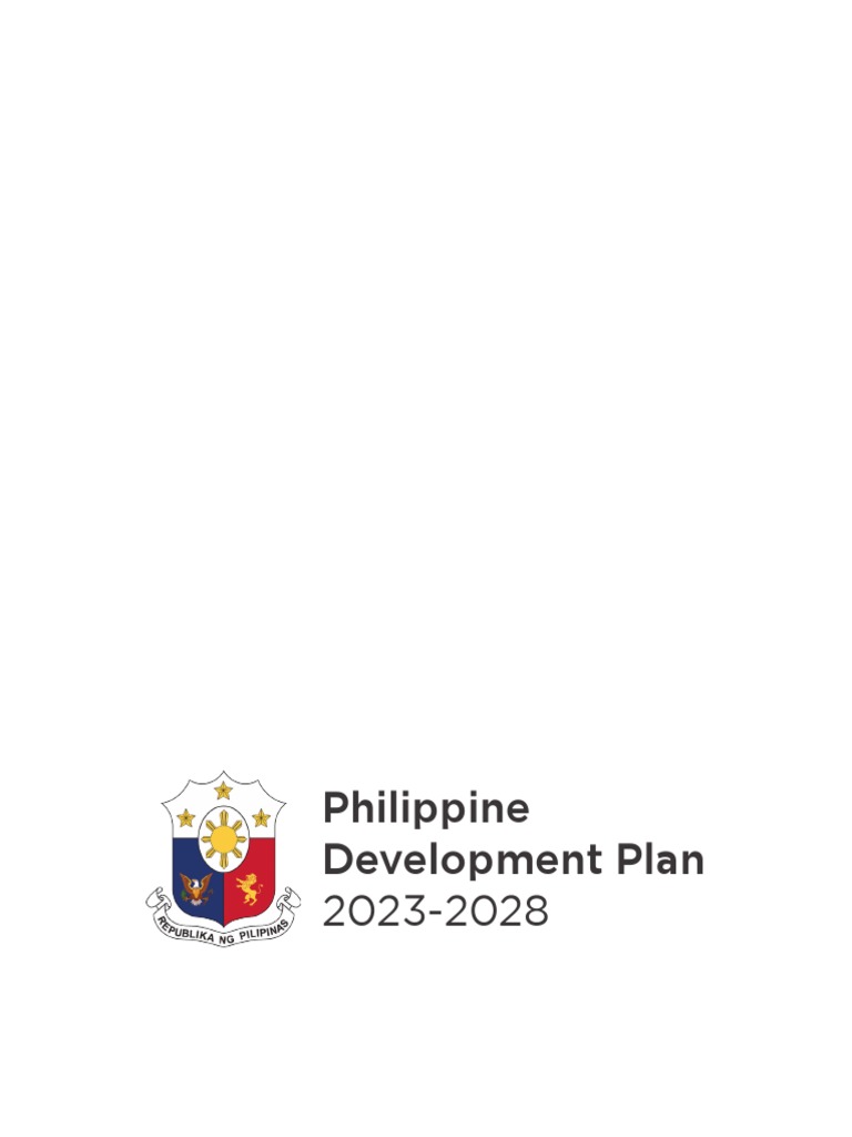 Philippine Development Plan 2023 2028 With Link | Download Free PDF ...