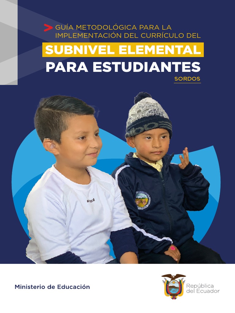 Guía Metodologica Basica Elemental - Web | PDF | Aprendizaje | Enseñando