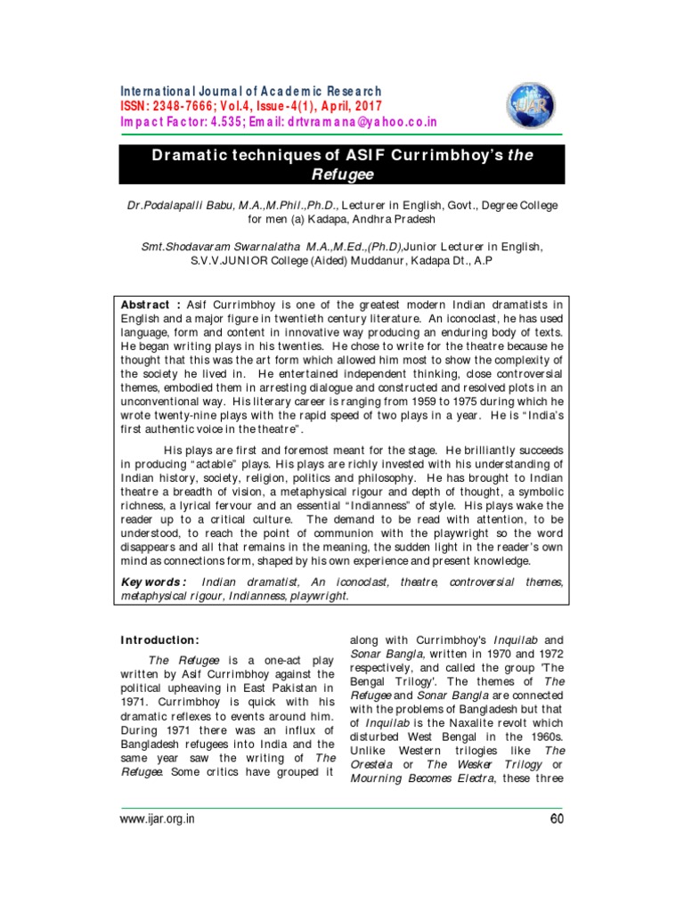 Asif Karimbhoy | PDF