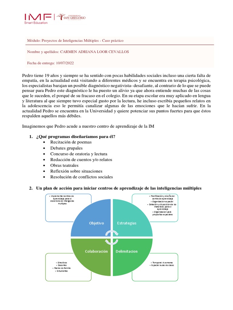 Caso Practico, PROYECTO Intel Multi | PDF