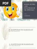 Katipunan NG Kabataan Profiling | PDF | Government