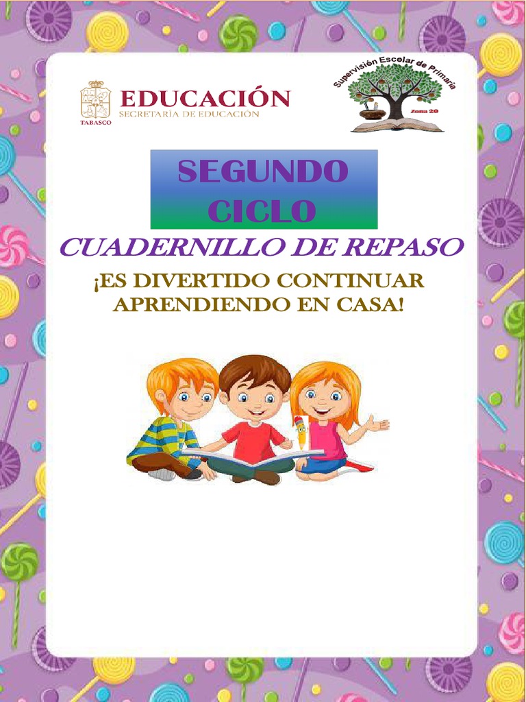 Cuadernillo De Repaso Segundo Ciclo Pdf Enseñando Educación Primaria