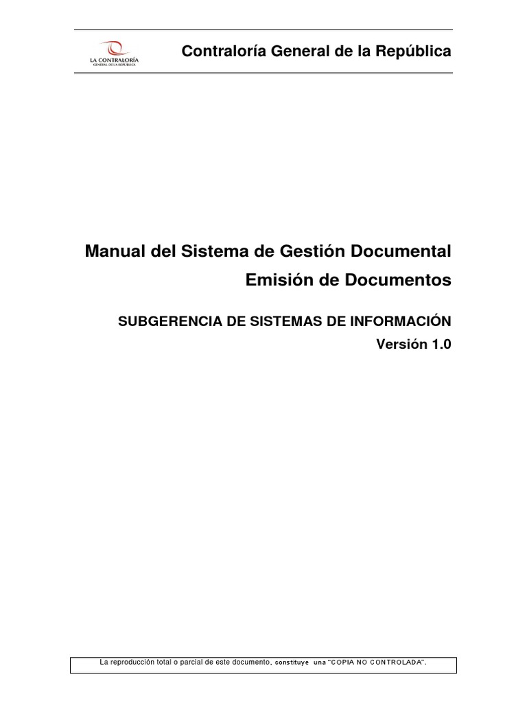 Manual Del Sistema de Gestión Documental | PDF | Gestión de registros | Contraseña