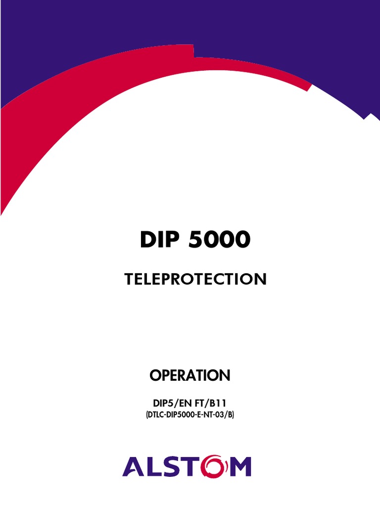 Dip5000 - Operation Manual | PDF