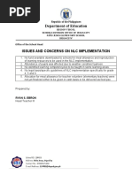 NLC Accomplishment Report 2023 | PDF | Learning | Teachers