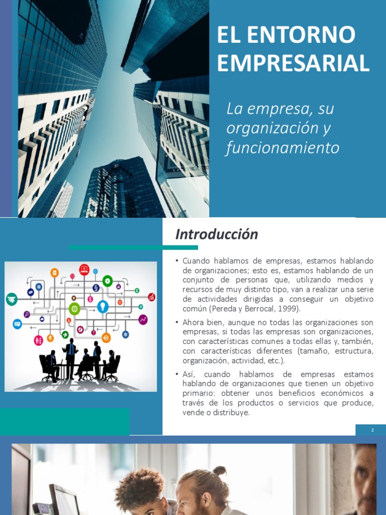 El Entorno Empresarial | Descargar gratis PDF | Business | Economias