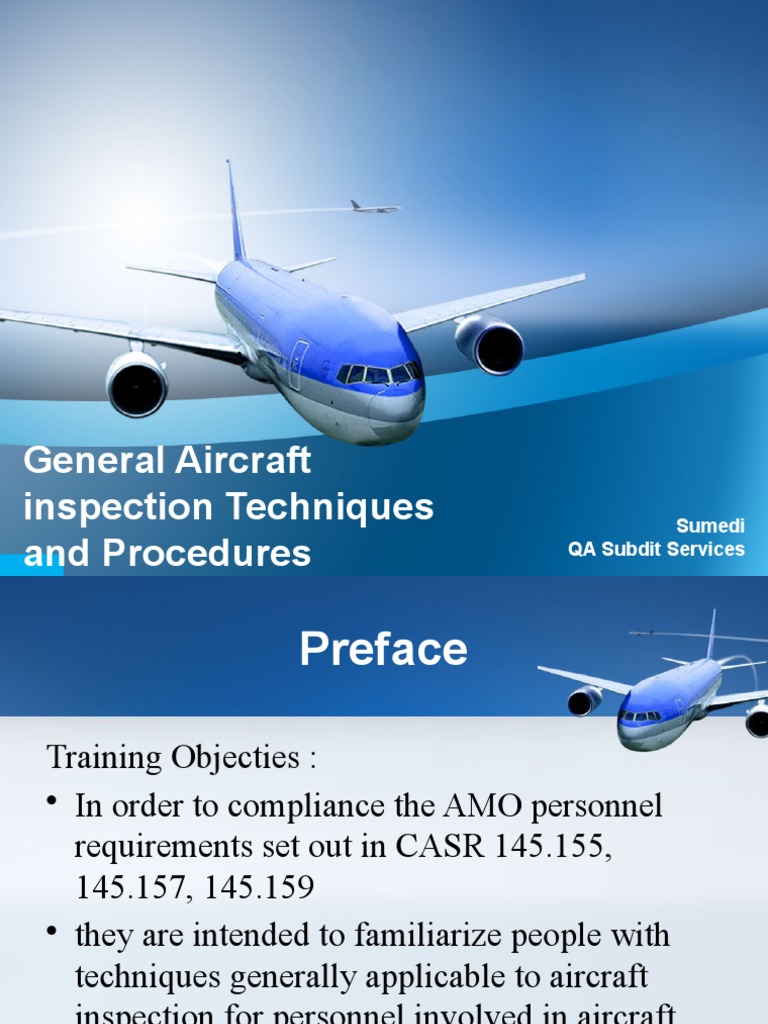 Aircraft Inspection | PDF