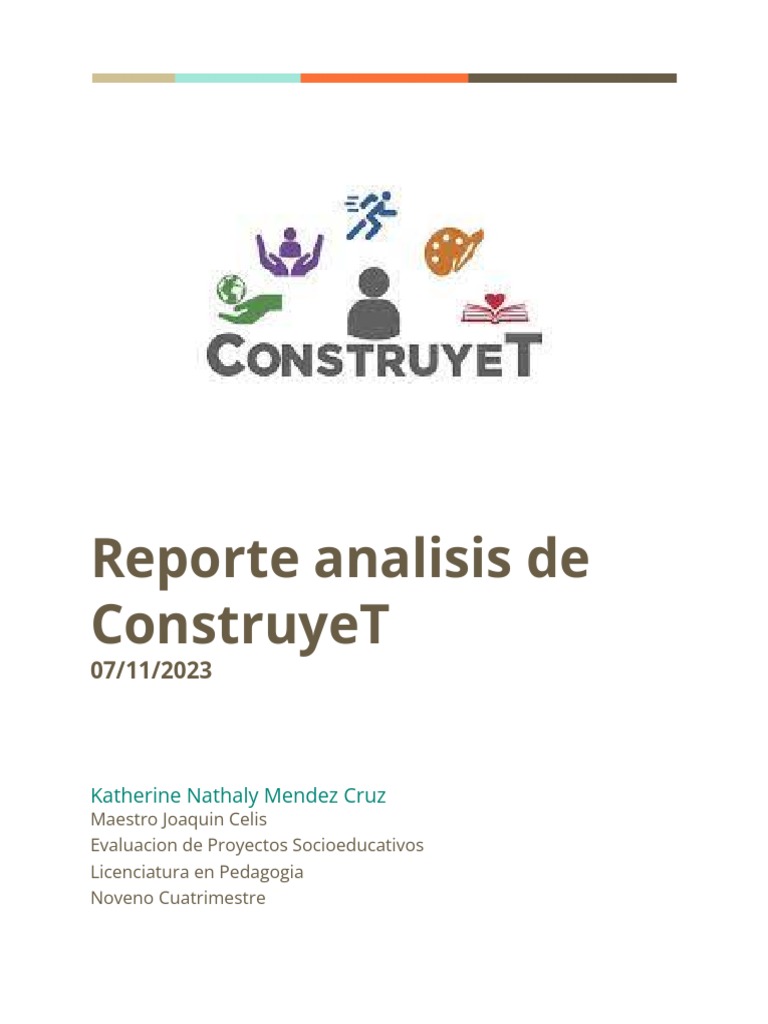 Análisis del Programa Construye T | PDF