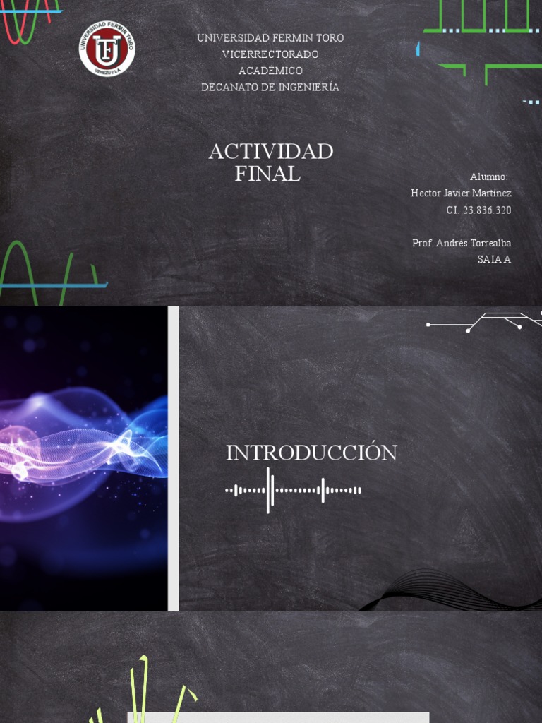 Actividad FINAL | PDF | Modulación | Muestreo (procesamiento de señal)