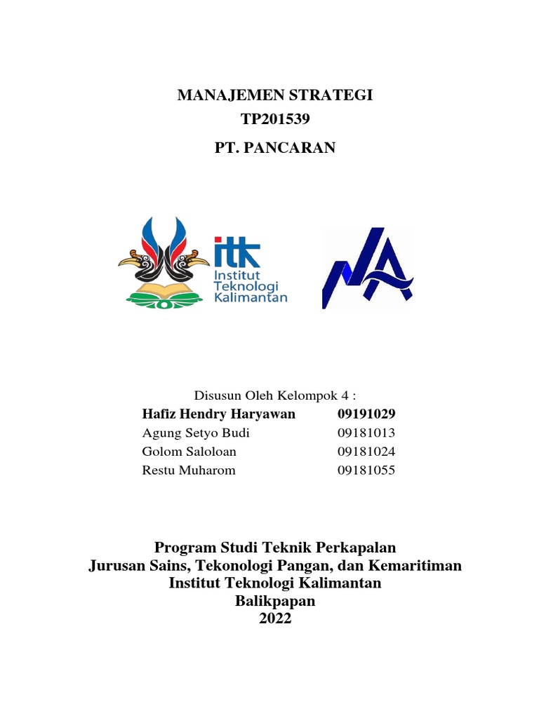 Kelompok 4 - PT Pancaran | PDF