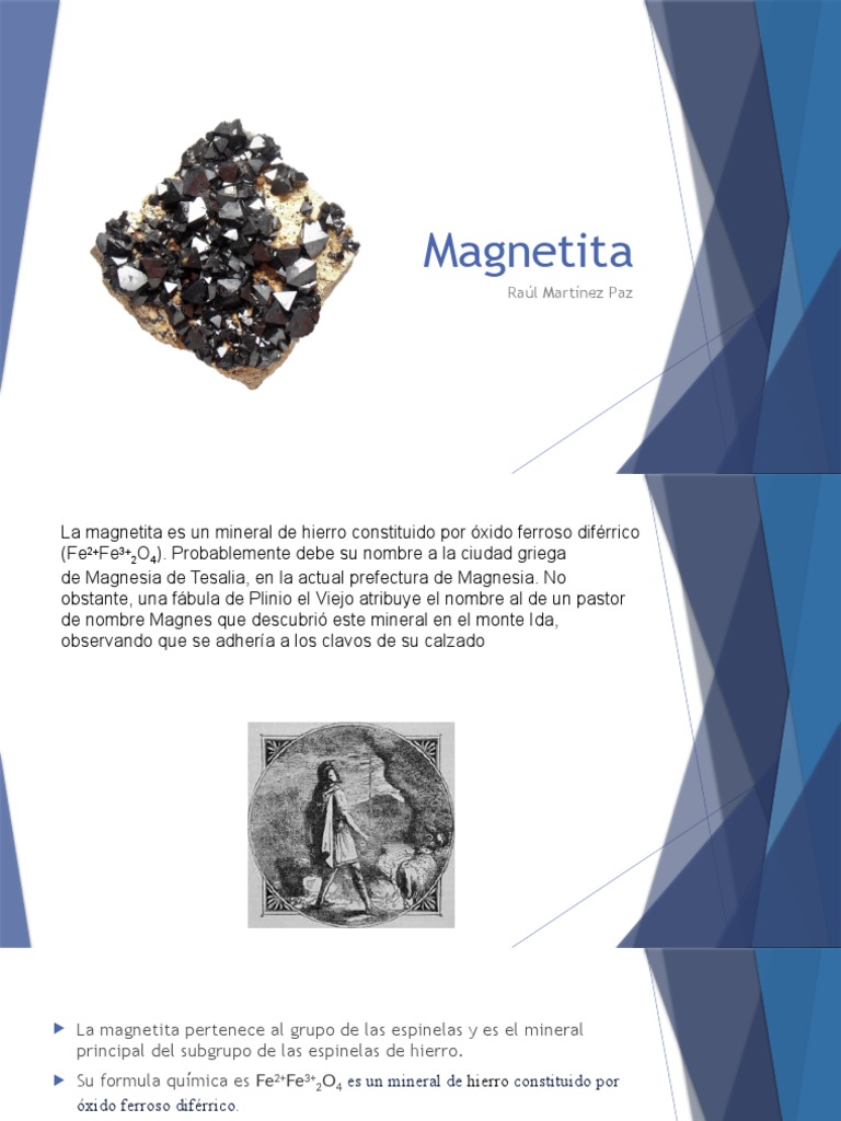 Magnetita Presentacion | PDF