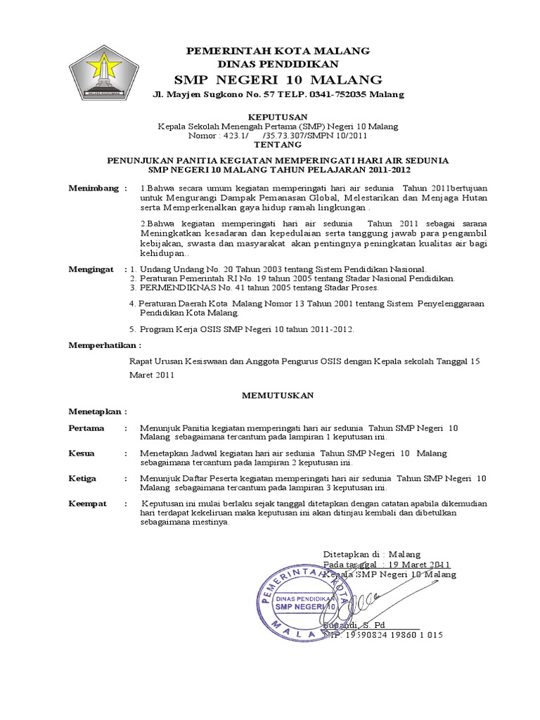 12.sk-Hari Air Sedunia | PDF