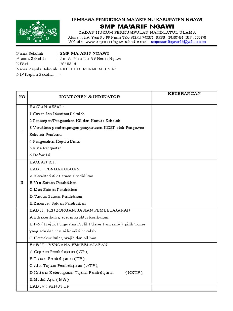 3.instrumen Pendampingan Penyusunan Kosp | PDF | Karier & Perkembangan | Bisnis