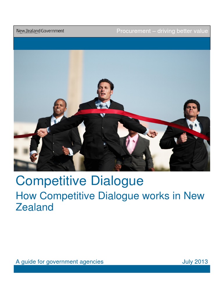 Competitive Dialogue and Competitive Procedure With Negotiation ...