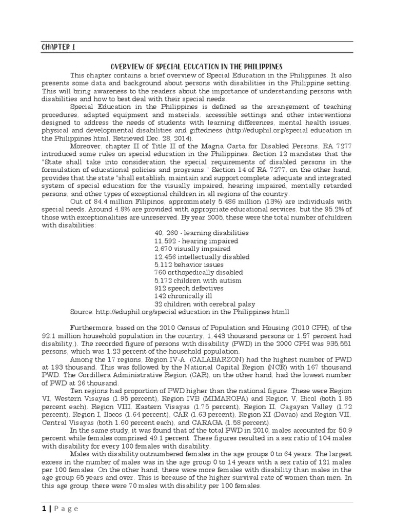 FTC 2 | PDF | Intellectual Disability | Disability