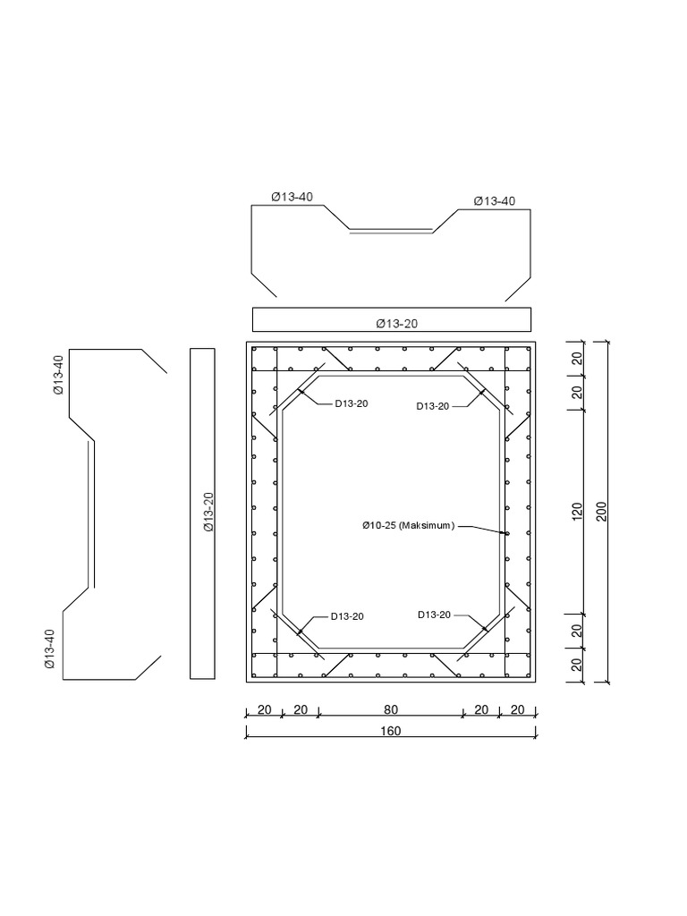 Rencana Box Culvert-Model | PDF