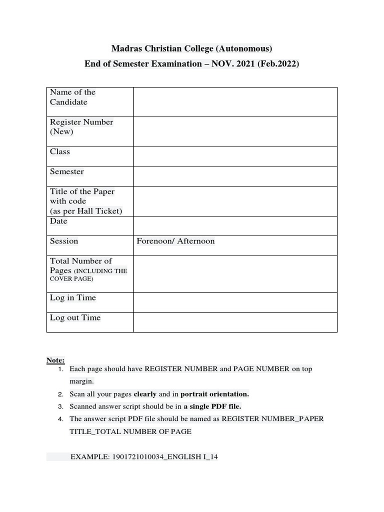 Cover Page | PDF