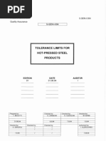 DIN 6930-2 Stamped Steel Parts Part 2 General Tolerances | PDF ...