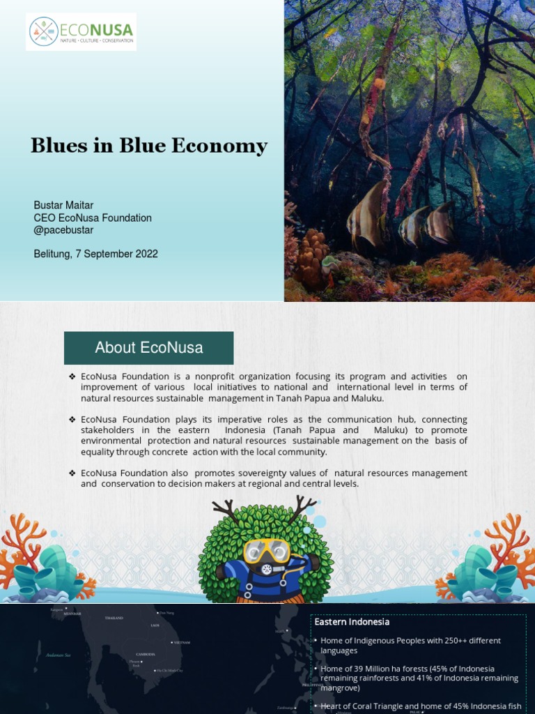 Bustar Maitar EcoNusa Foundation - Blue Economy Initiative - FINAL ...