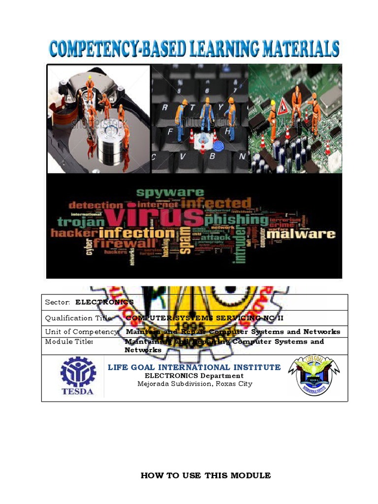 CBLM - Cover Page | PDF | Computer Network | Usb