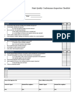 Final Inspection Checklist | PDF