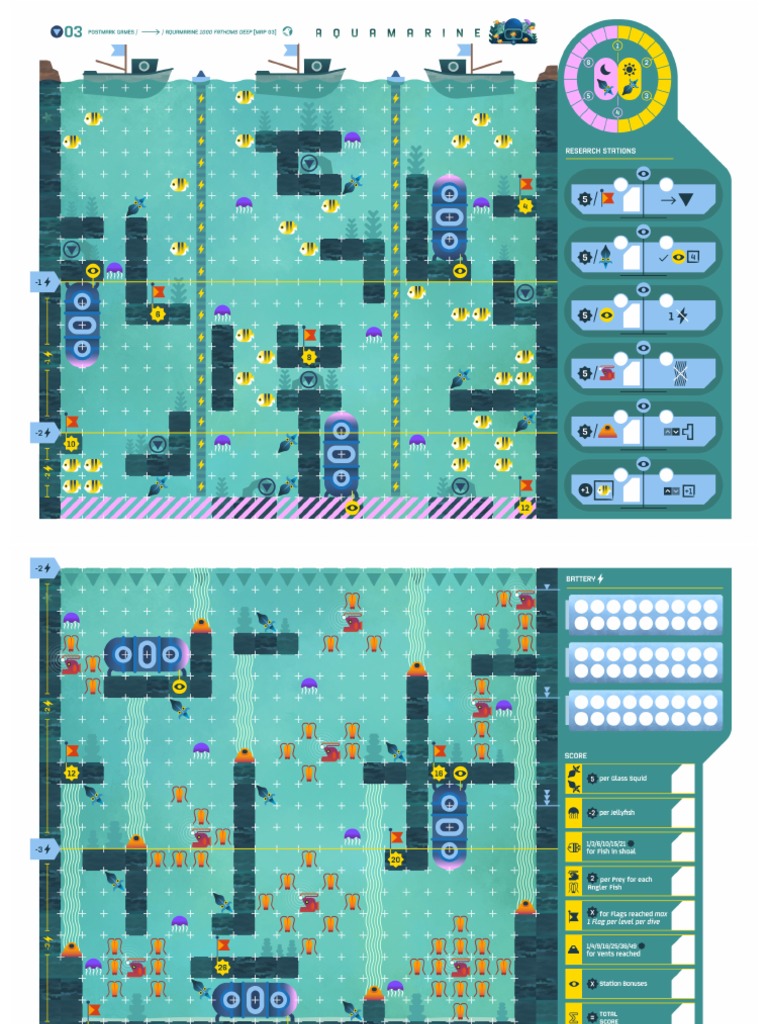 Aquamarine Map3 A4 | PDF