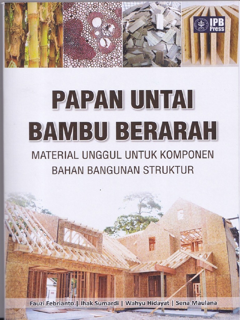 Papan Untai Bambu Berarah-Material Unggul Untuk Komponen Bahan Bangunan ...