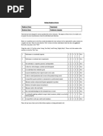 Barista Opening Checklist | PDF | Coffee | Refrigerator