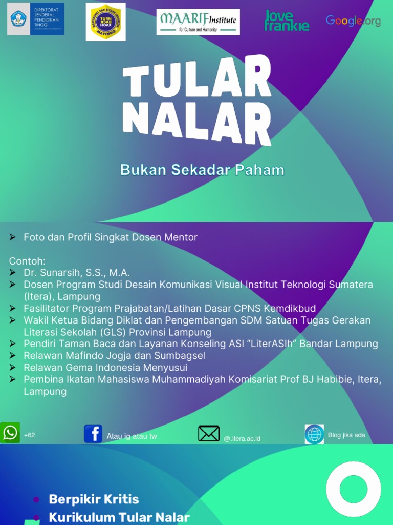 Tular Nalar ITERA | PDF