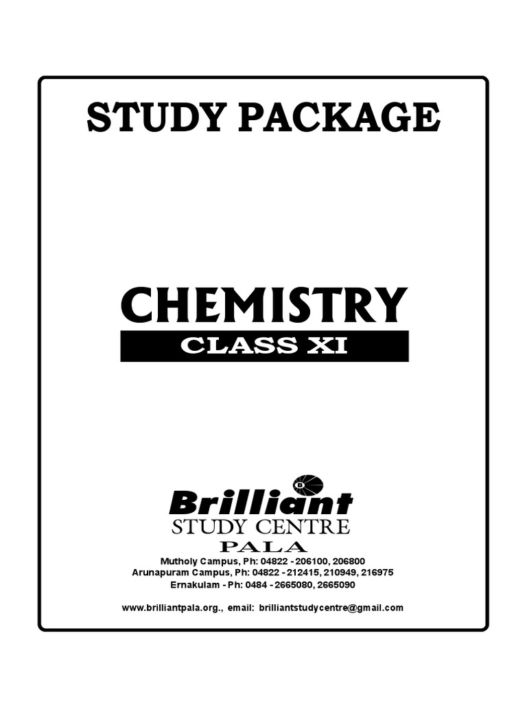 Chemistry Plus One | PDF