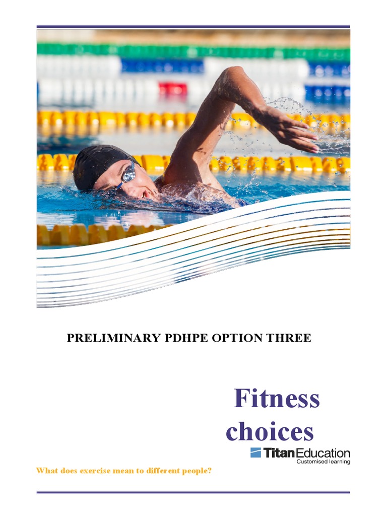 Preliminary PDHPE Option 3 Student Book | PDF