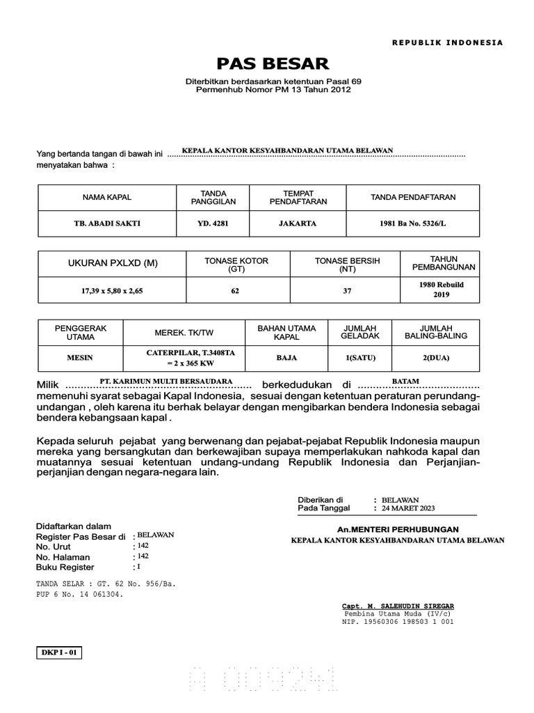 Pas Besar | PDF