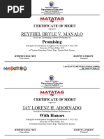 DepEd Certificate and Diploma Templates | PDF | Educational Stages ...