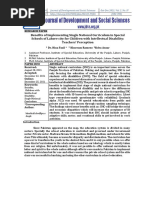 Pakistan Sign Language A Synopsis | PDF | Special Education | Disability