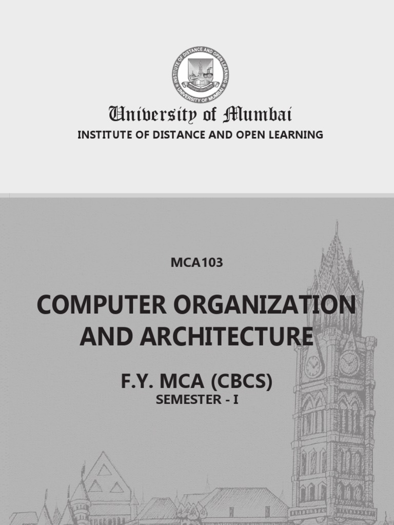 COA Full | PDF | Logic Gate | Teaching Mathematics