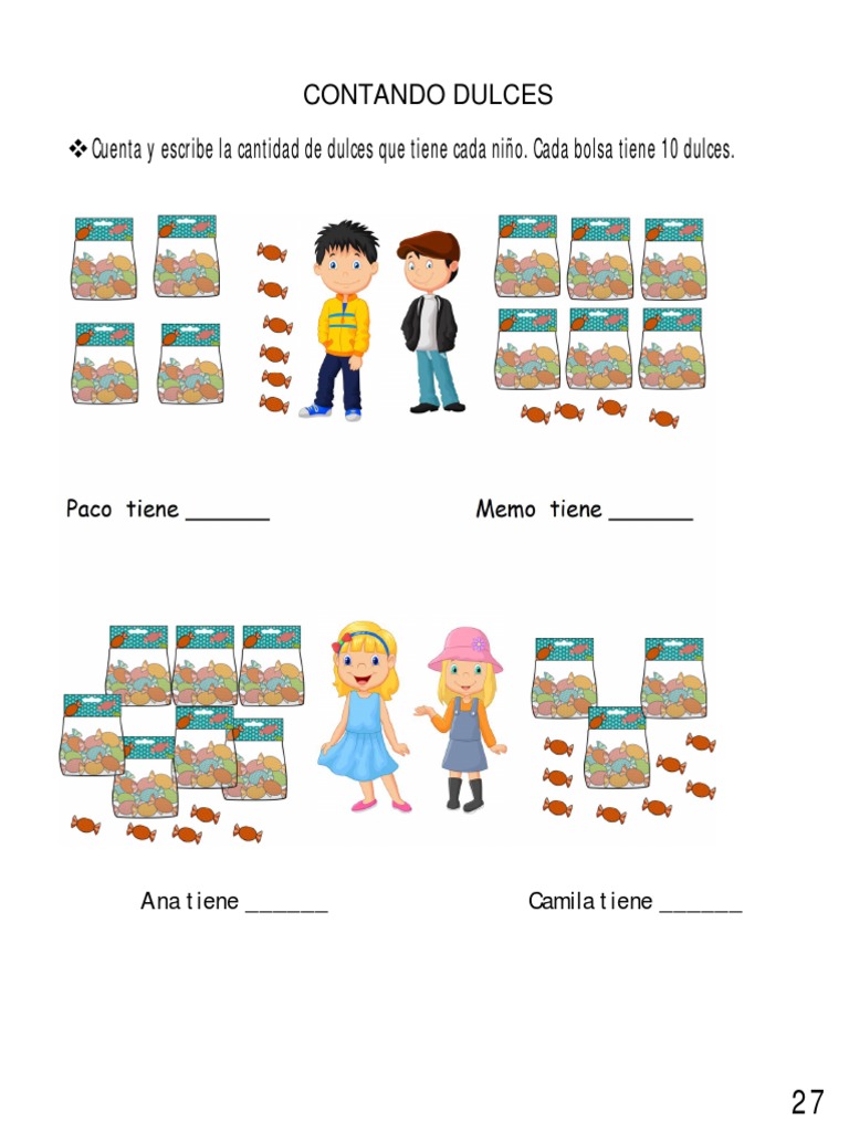 Contando Dulces | PDF