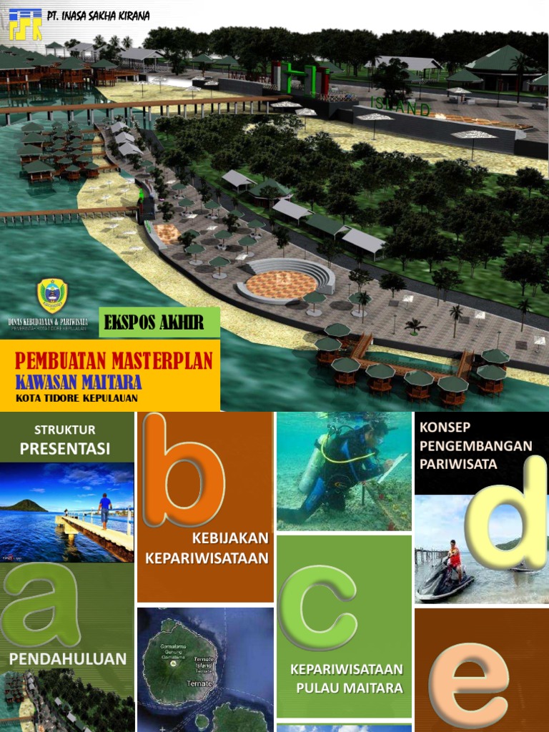 Masterplan Pariwisata Kawasan Maitara Ko | PDF
