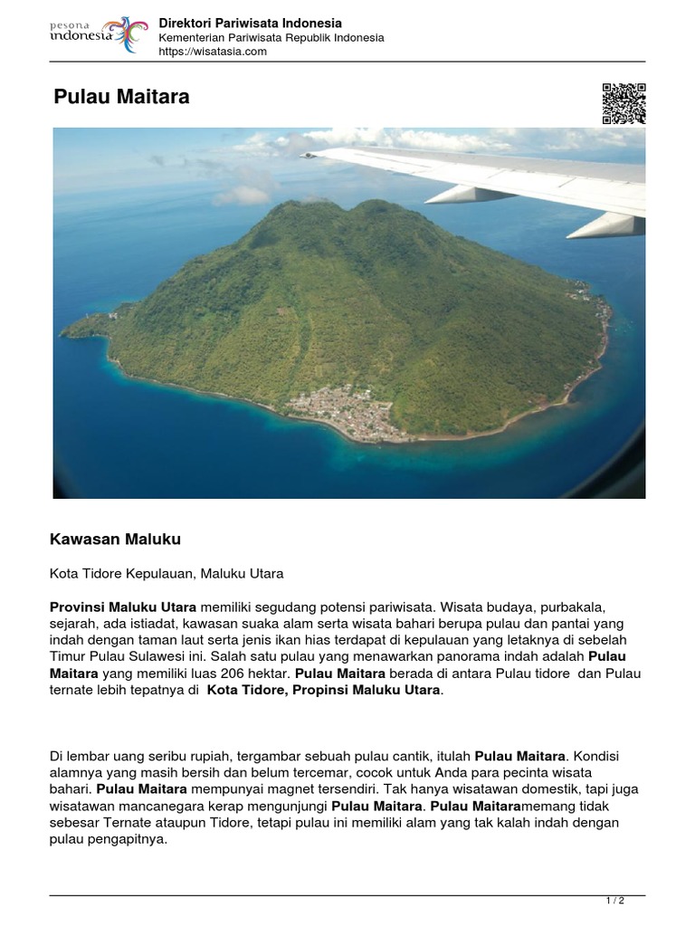 Datapulau Maitara | PDF