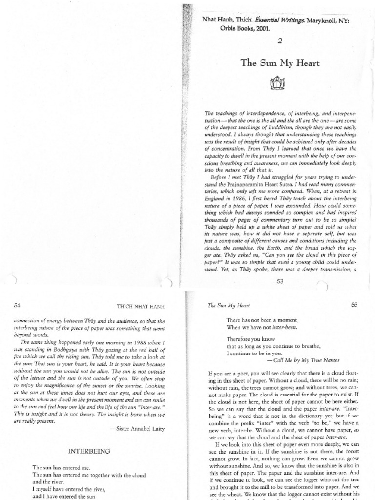 Thich Nhat Hanh | PDF