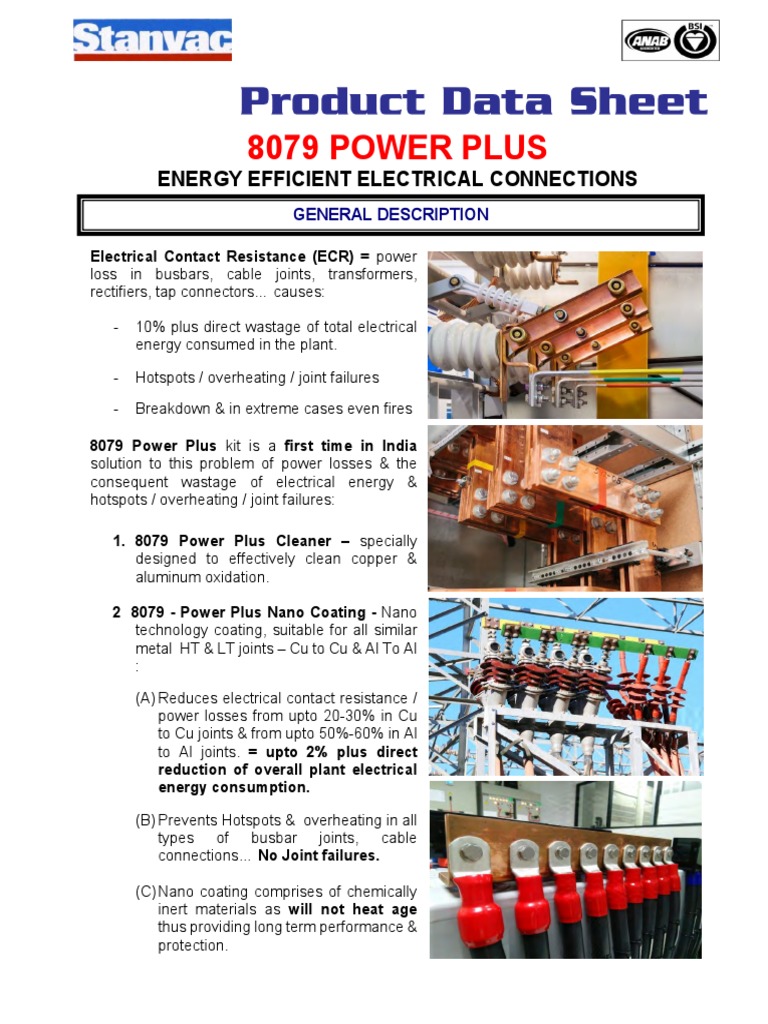 8079 Power Plus | PDF | Electrical Connector | Redox