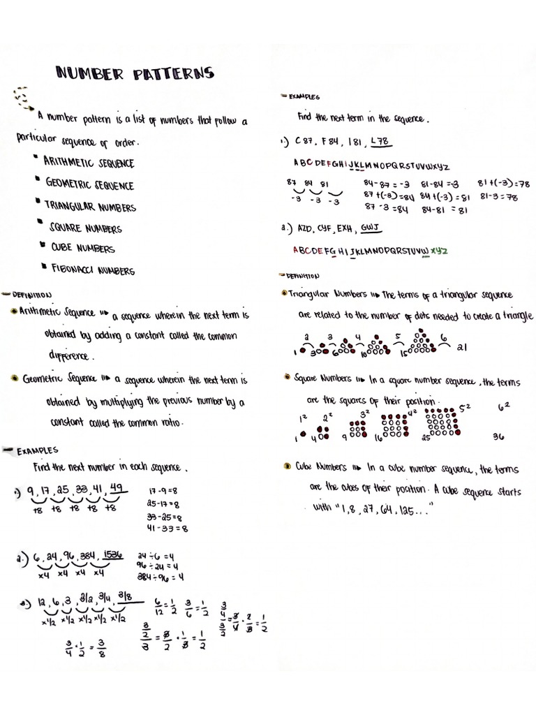 mmw-number-patterns | PDF